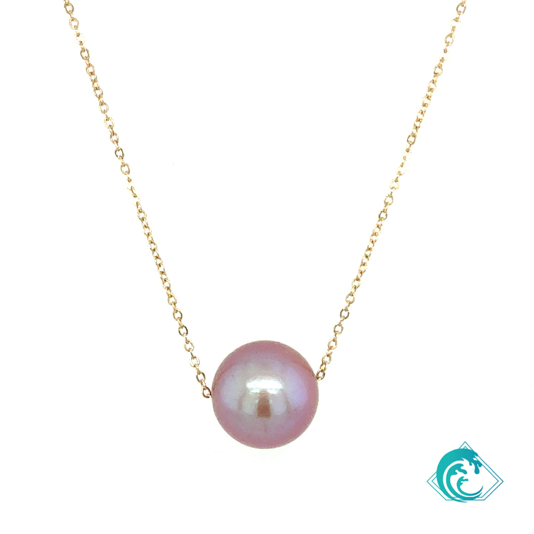 14KY Pink Edison Pearl Floater by Kilauea Fine Jewelry